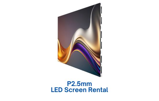 2.5mm Perfect Corner LED Screen Rental - LED Screen Rental